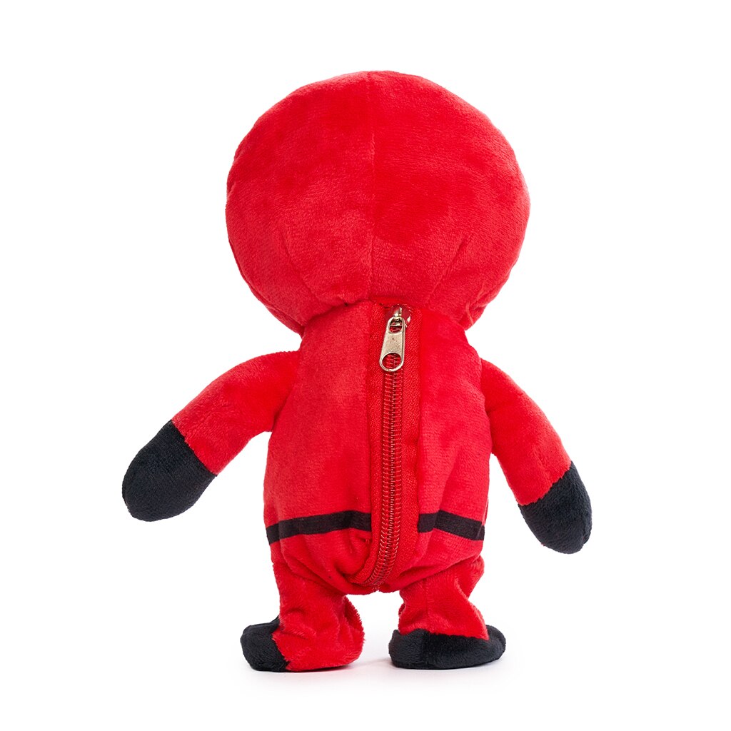 Papusa Squid Game cu baterii si lumini, merge si repeta cuvinte, 21 cm ...