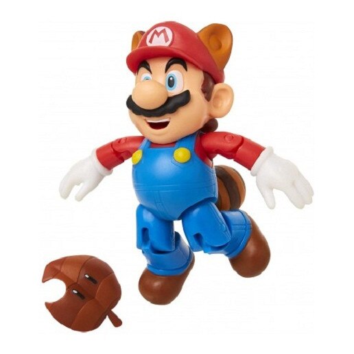 Set figurina Super Mario Raccoon Mario, Feuille 10Cm - eMAG.ro