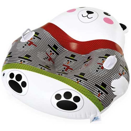 Colac zapada iMK, model urs polar, diametrul 91 cm, alb - eMAG.ro