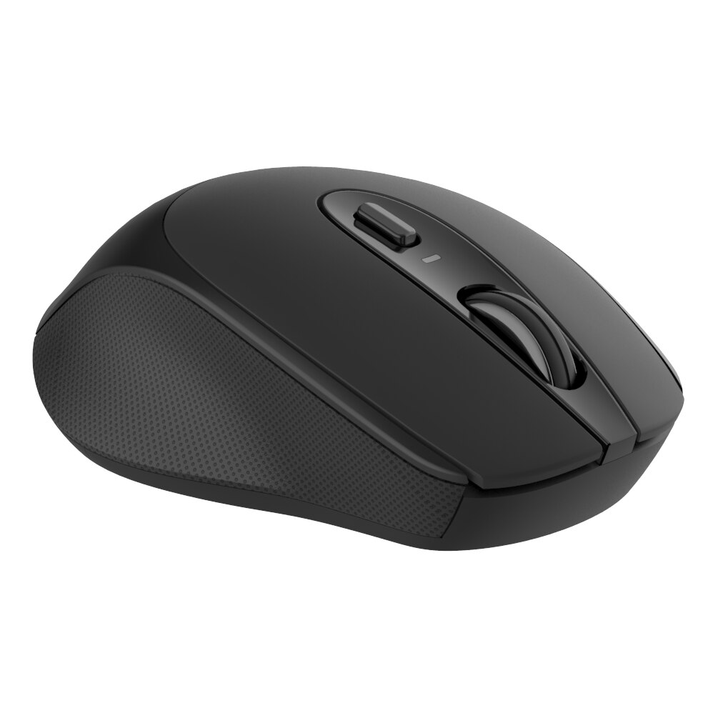 Mouse wireless silentios compact DELTACO, 1600 DPI, receptor USB, 4 ...