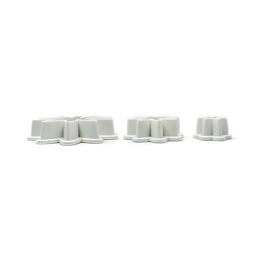 Set 3 forme de turnat din plastic DIY - flori de musetel, 2, 4 si 5 cm ...