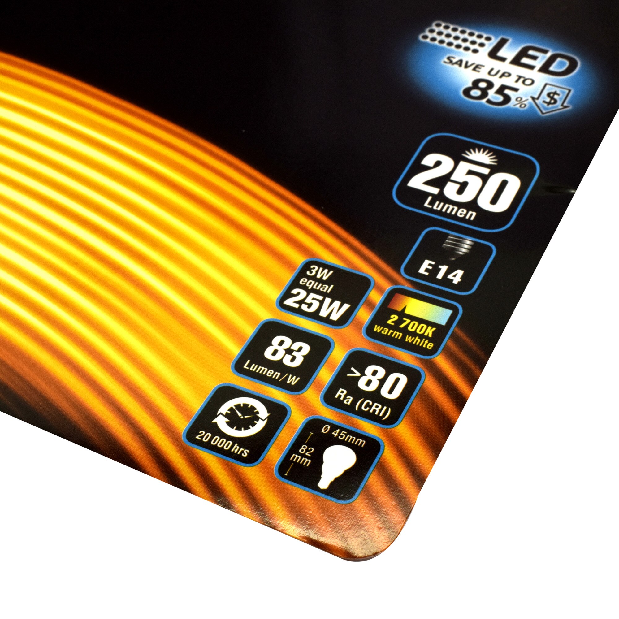 Set 3 becuri led, Duracell mini Globe, 25w, 250 lumeni, lumina calda ...