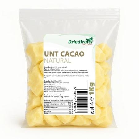 Unt cacao natural - 1 kg - eMAG.ro
