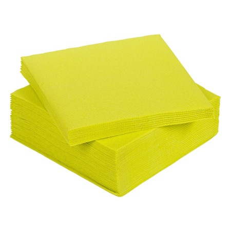 Set 30 servetele verzi decorative de paste, Maison du Paradis, 33 x 33 ...