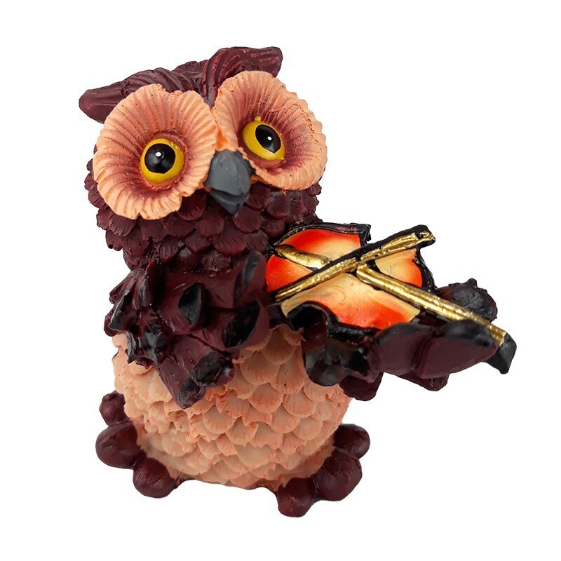 Bibelou, Bufnita, rasina, 6x8 cm - eMAG.ro