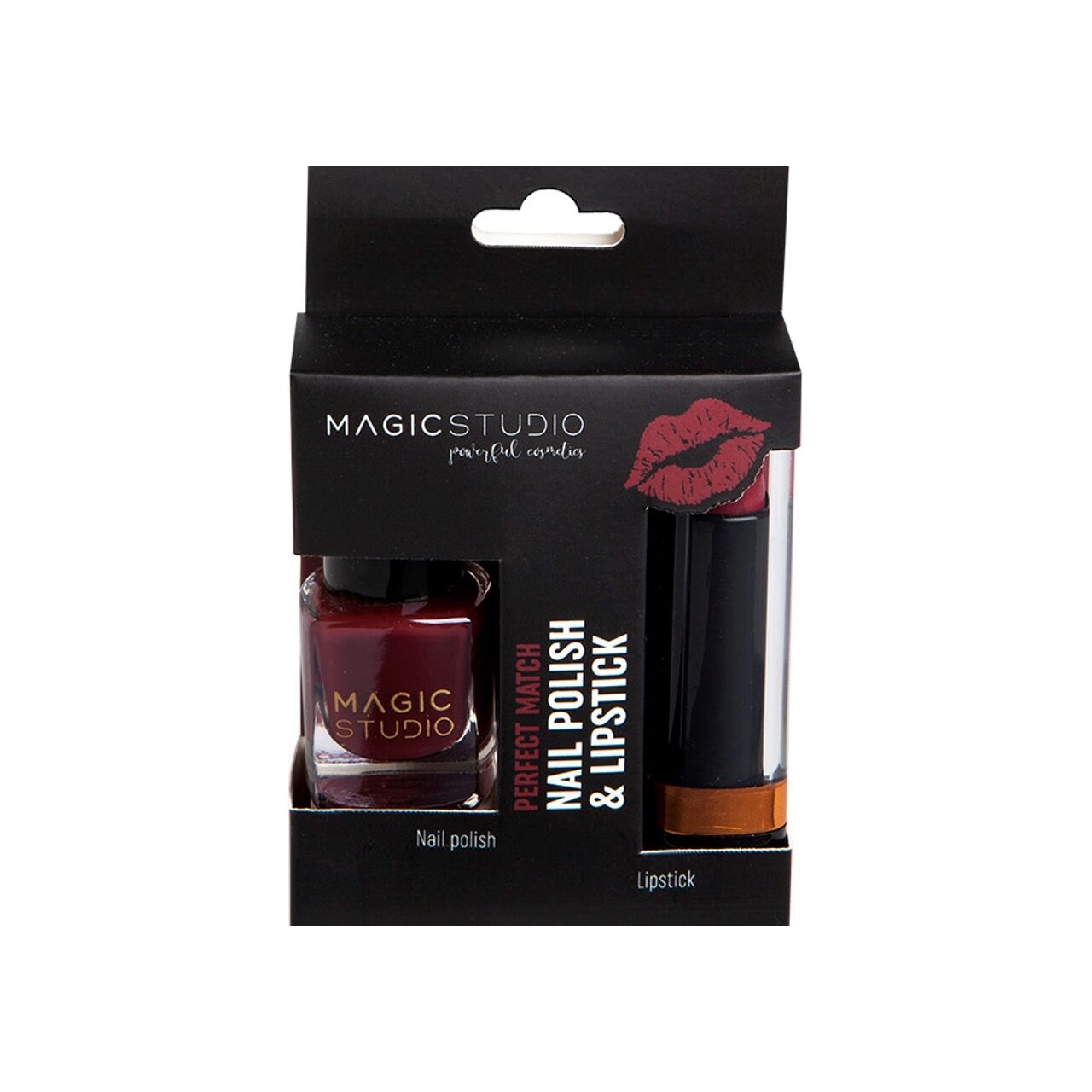 Set Perfect Match, Ruj de buze mat si Lac de unghii Glossy, Nr.02 ...