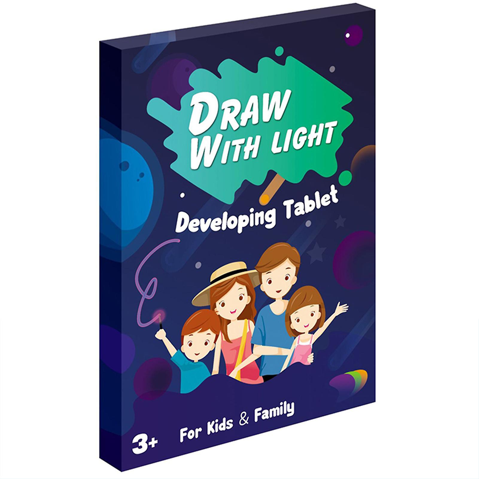 Tabla luminoasa pentru desenat Draw With Light, Avaleea - eMAG.ro