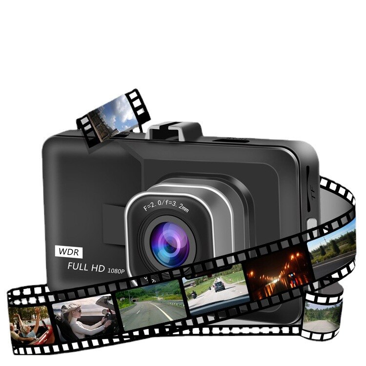 Camera Auto DVR Night-Vision, FULL HD, ecran 3", filmare 170 grade, G ...