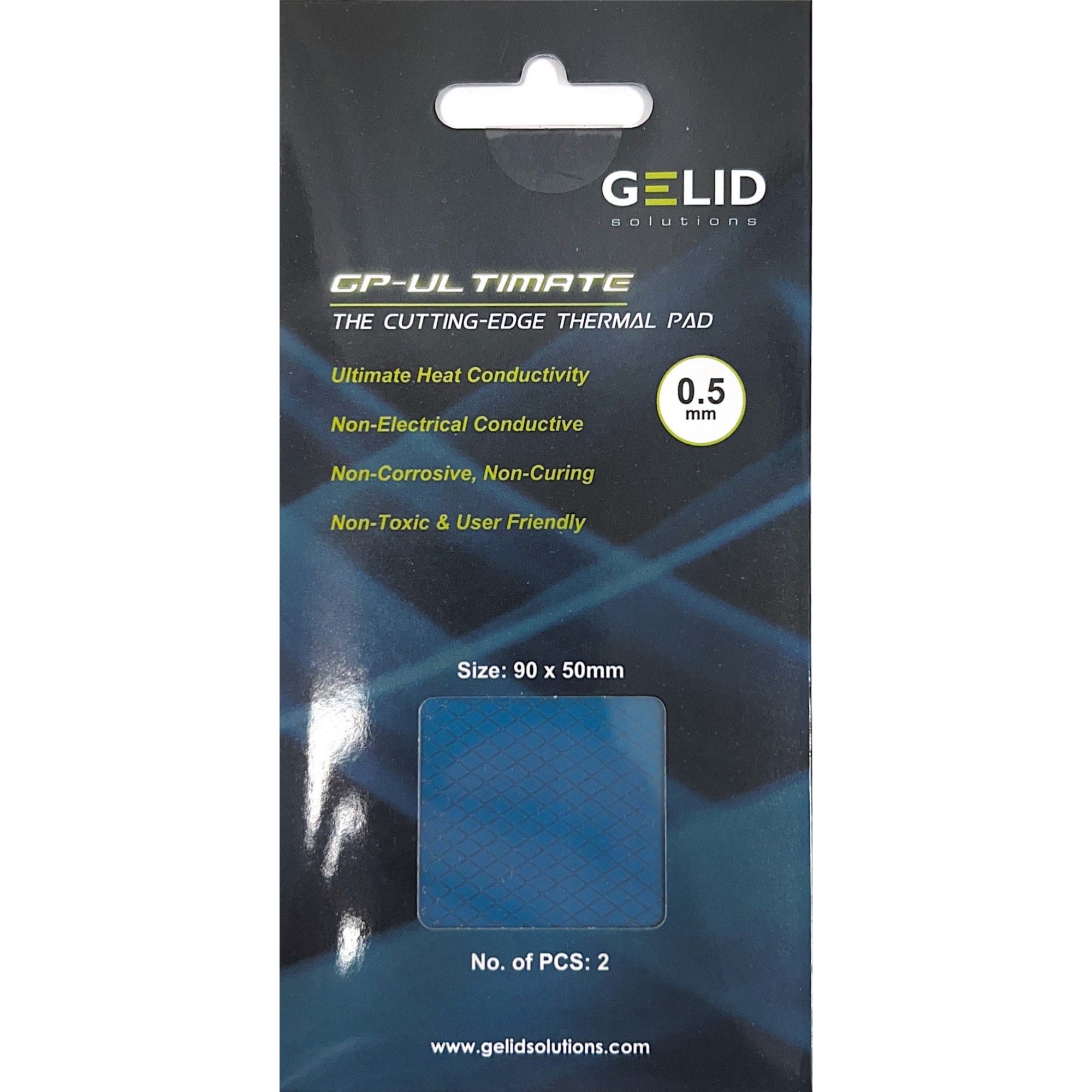 Set 2 x Pad termic, Gelid Solutions, 0.5 mm - eMAG.ro