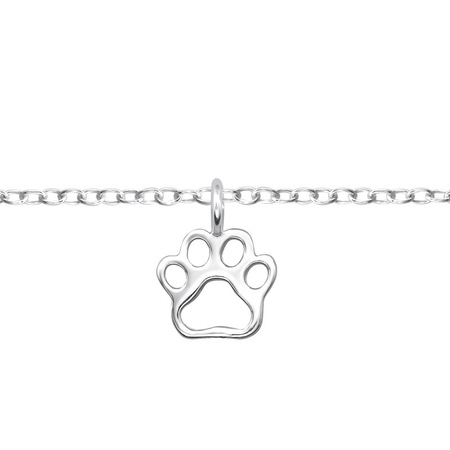 Bratara picior argint - labuta catel, 7 mm x 7 mm, Radar - eMAG.ro