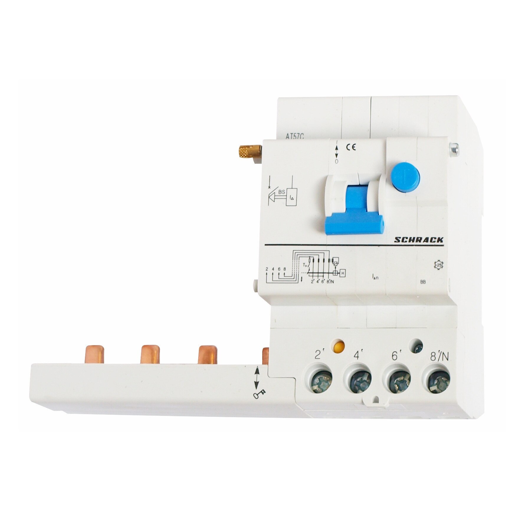 Bloc protectie diferentiala clipsabila 125/4/1-A - eMAG.ro