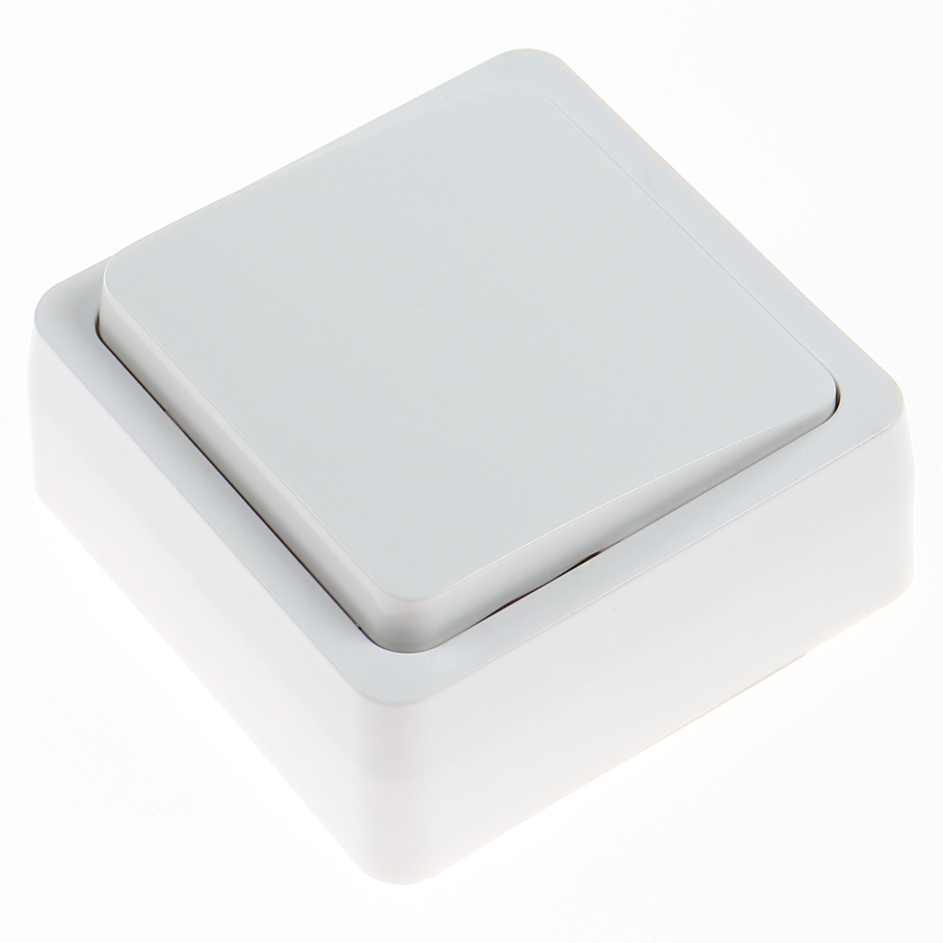 Intrerupator simplu, aparent, 10A, alb - eMAG.ro