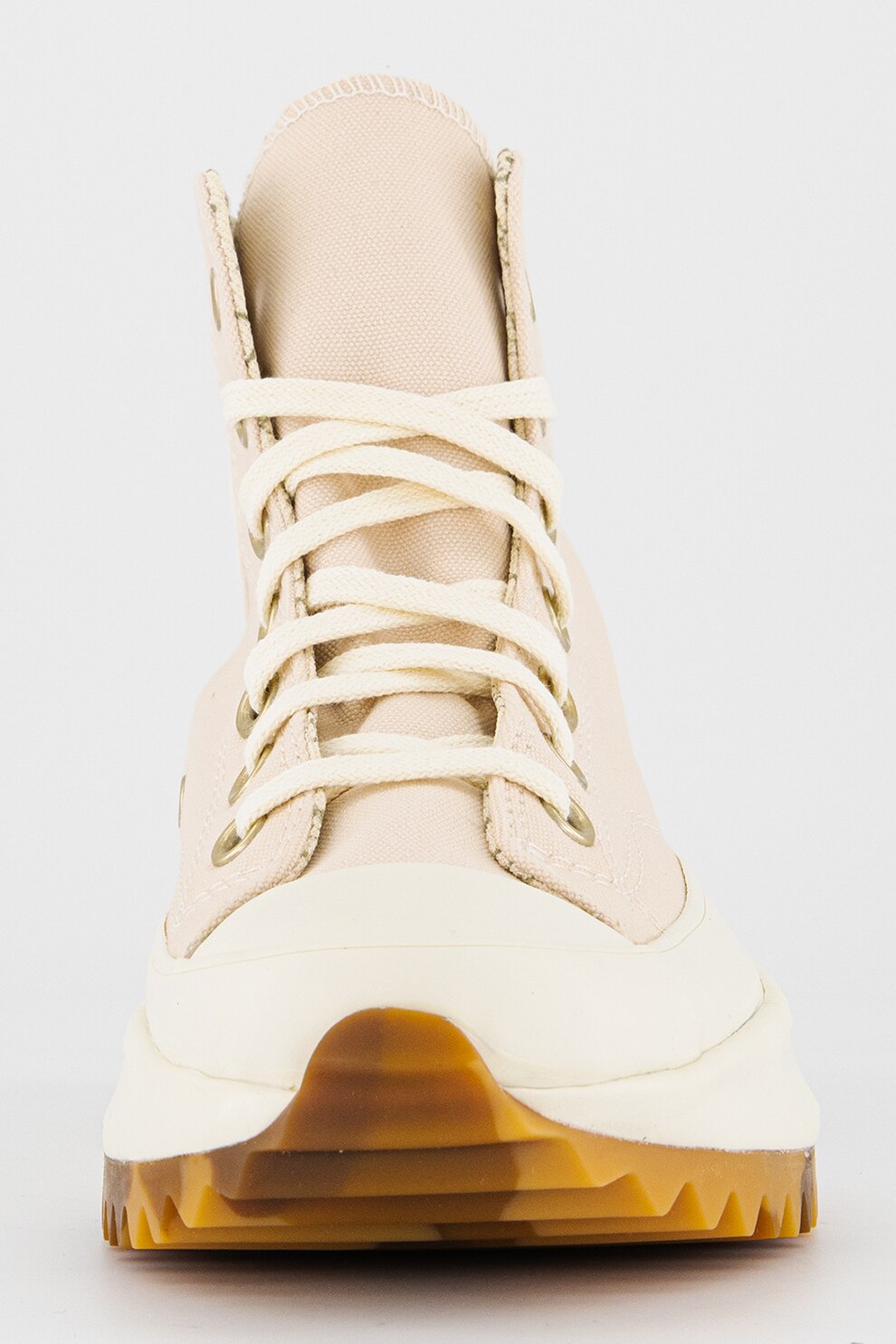 Converse, Кецове Chuck Taylor All Star Run Star Hike с лого, Крем, 3 ...