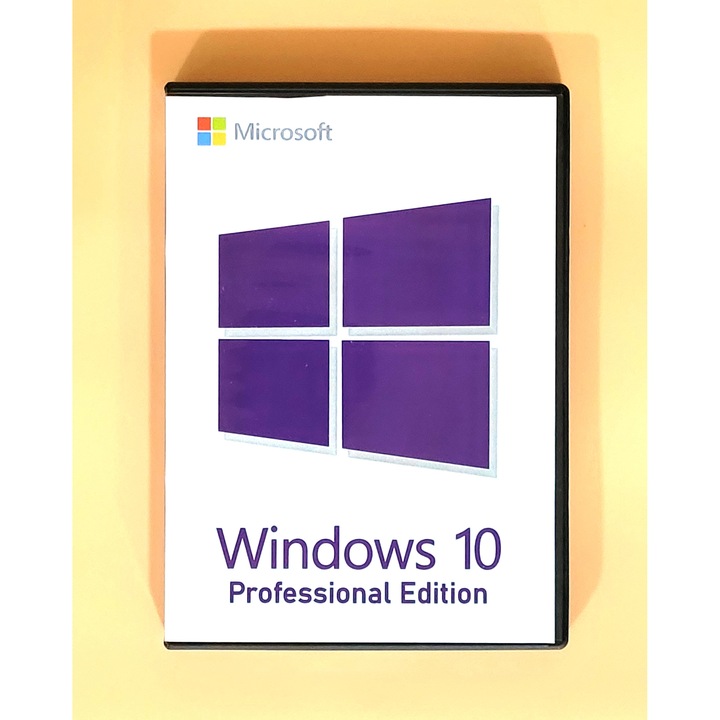 Microsoft Windows 10 Pro DVD, 32/64 бита, всички езици - eMAG.bg