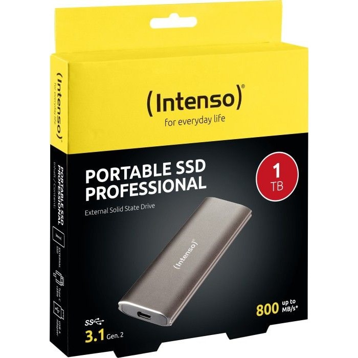 Intenso Portable SSD Professional 1TB - eMAG.bg