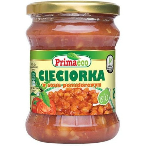 Naut in sos de rosii BIO, Primaeco, 440 g - eMAG.ro