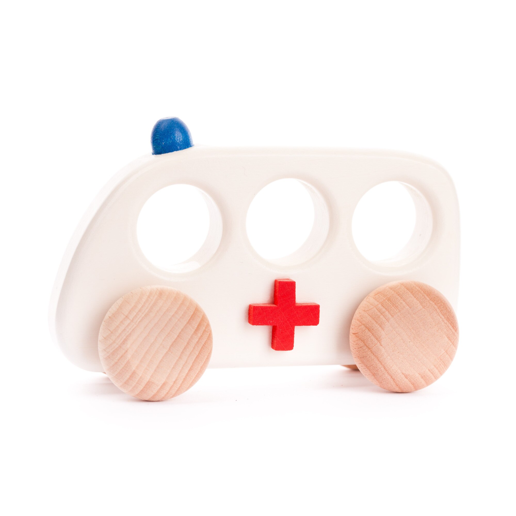 Ambulanta pentru bebelusi Bajo, Lemn, 18luni+ - eMAG.ro