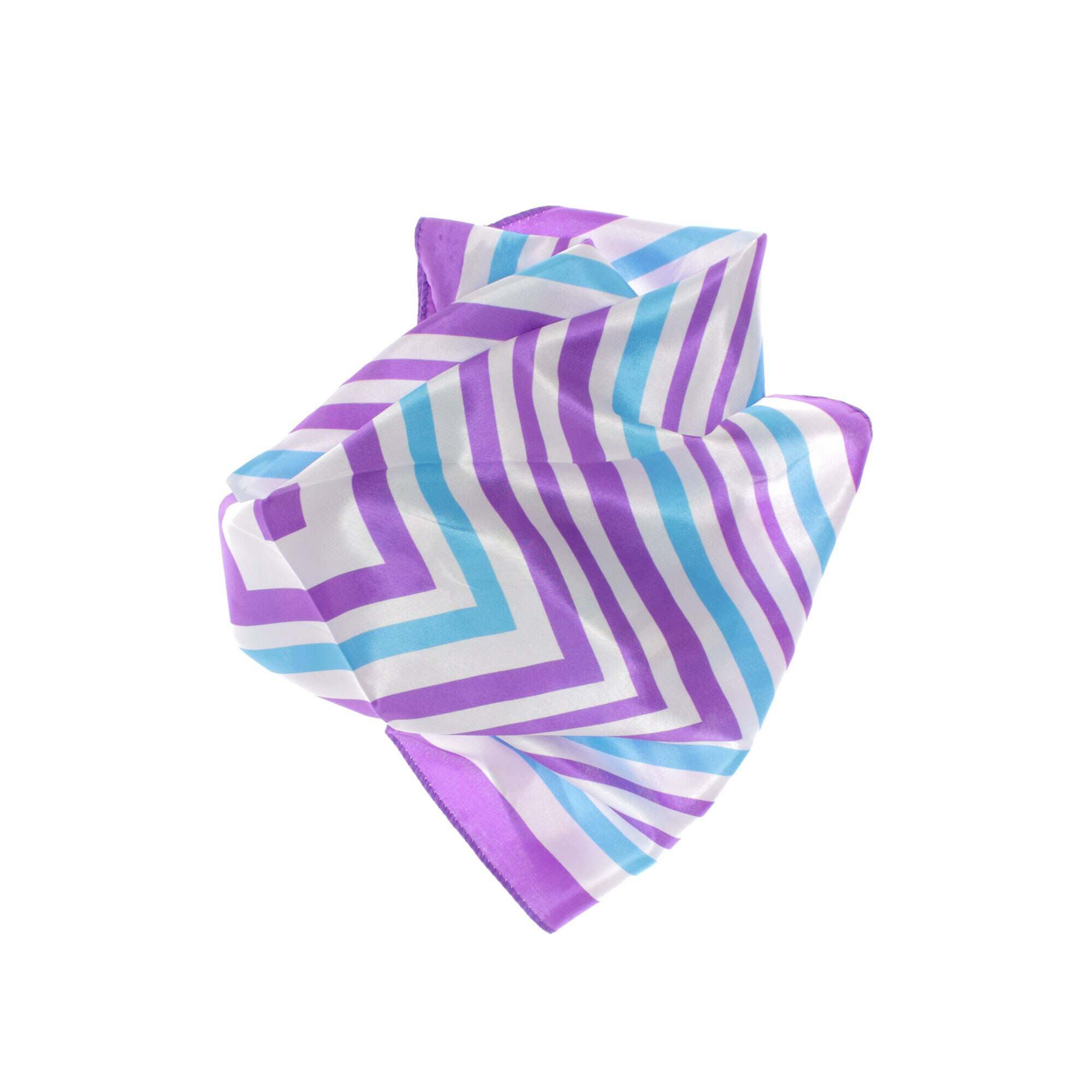 Batic de dama, 50x50 cm, Buticcochet, imprimeu cu dungi, Mov - ES1146 ...