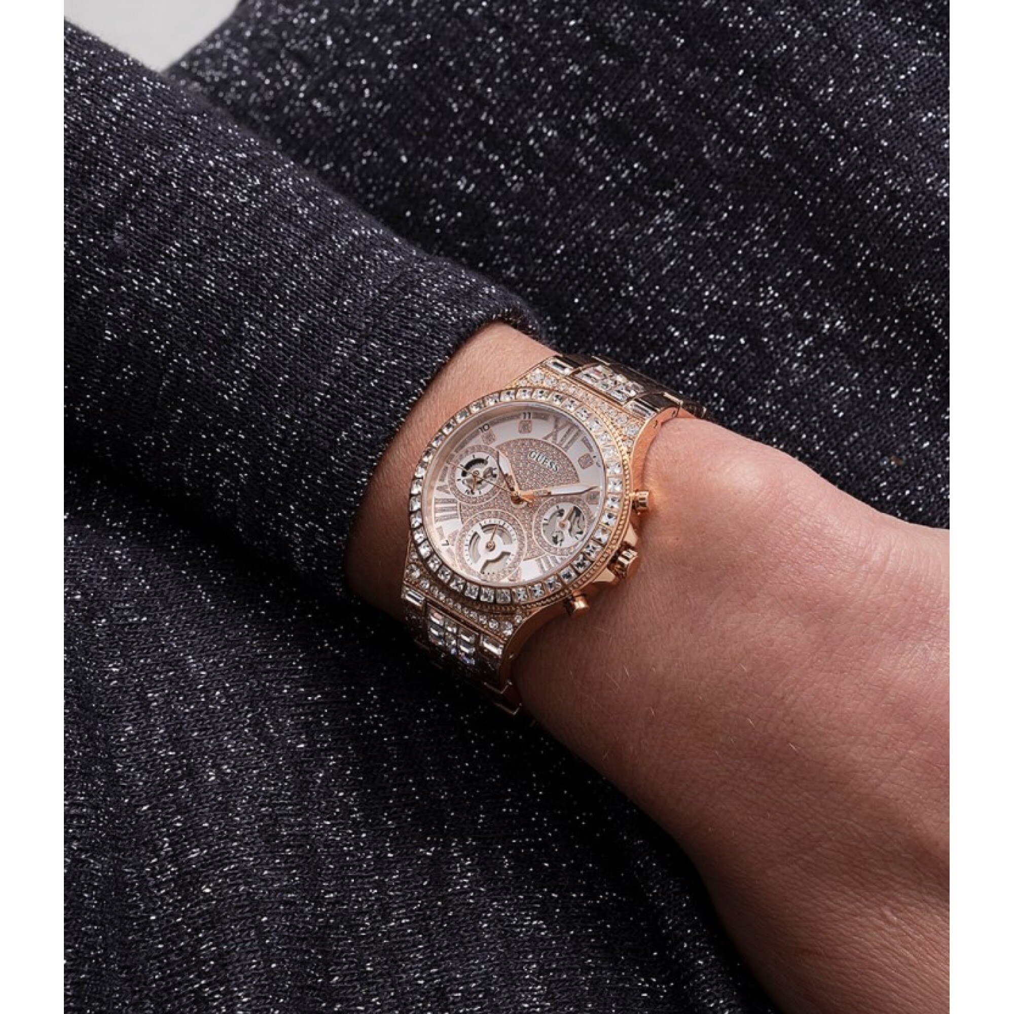 Ceas Dama, GUESS, Moonlight GW0320L3 - eMAG.ro