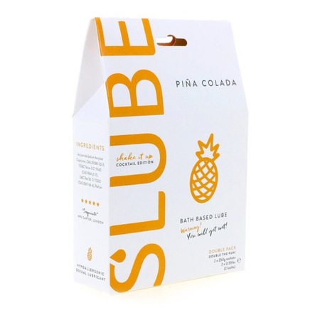 Lubrifiant Slube Pina Colada, 2 x 250 g - eMAG.ro