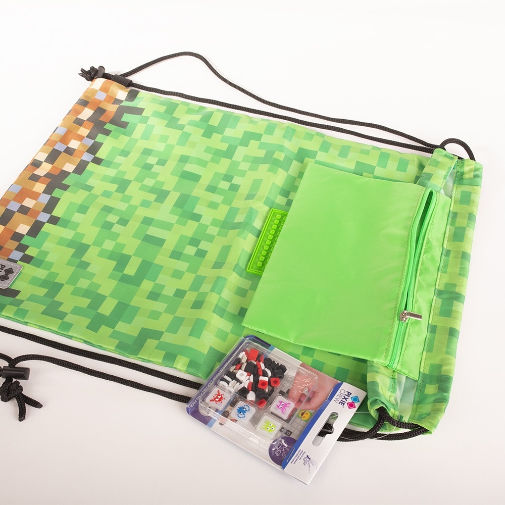 Pixie Crew Minecraft tornazsák, 32 x 43 x 1 cm, Sokszínű - eMAG.hu