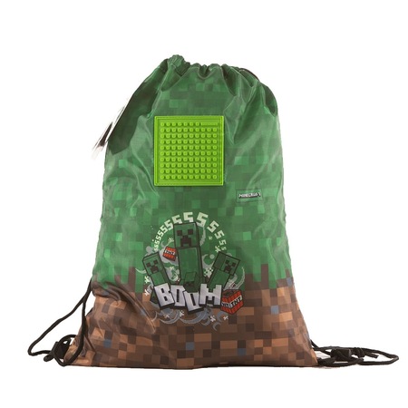 Pixie Crew Minecraft tornazsák, 32 x 43 x 1 cm, Sokszínű - eMAG.hu