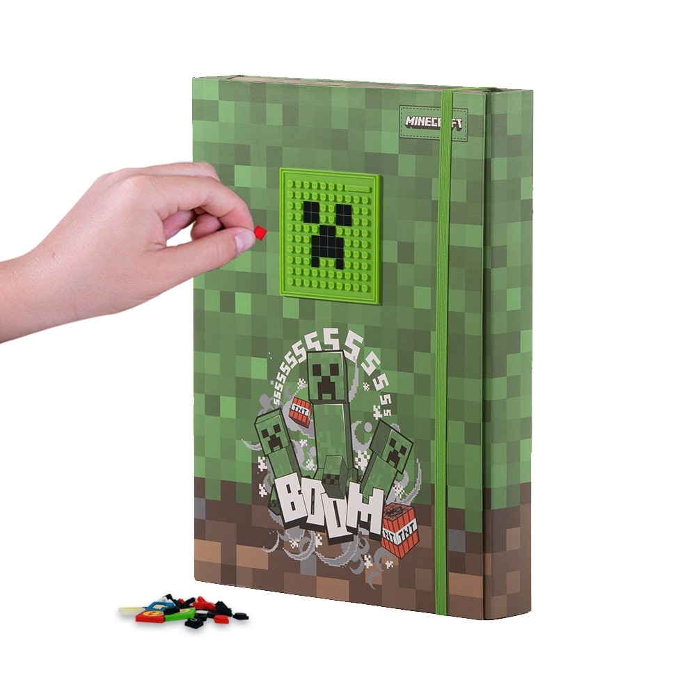 Dosar cu elastic A4 Minecraft Pixie Crew, Multicolor - eMAG.ro