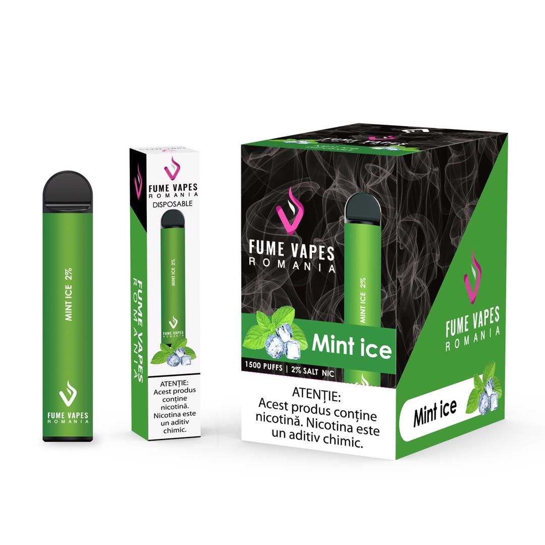 Tigara elctronica de unica folosinta, Fume Vapes, 2% nicotina, 1500 ...