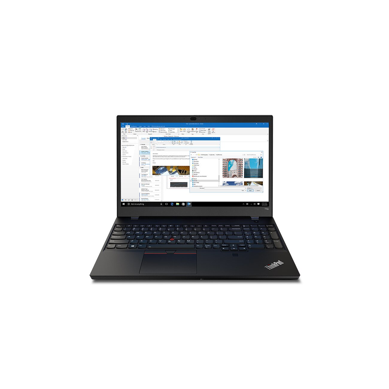 Лаптоп Lenovo ThinkPad T15p Gen 2, 21A70009BM.64GB, 15.6", Intel Core ...