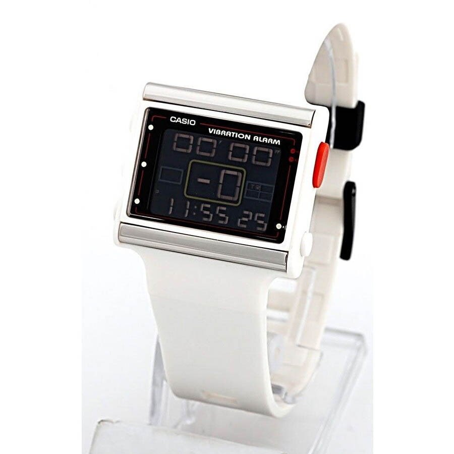 Ceas digital pentru copii, Casio, Alb/Negru - eMAG.ro