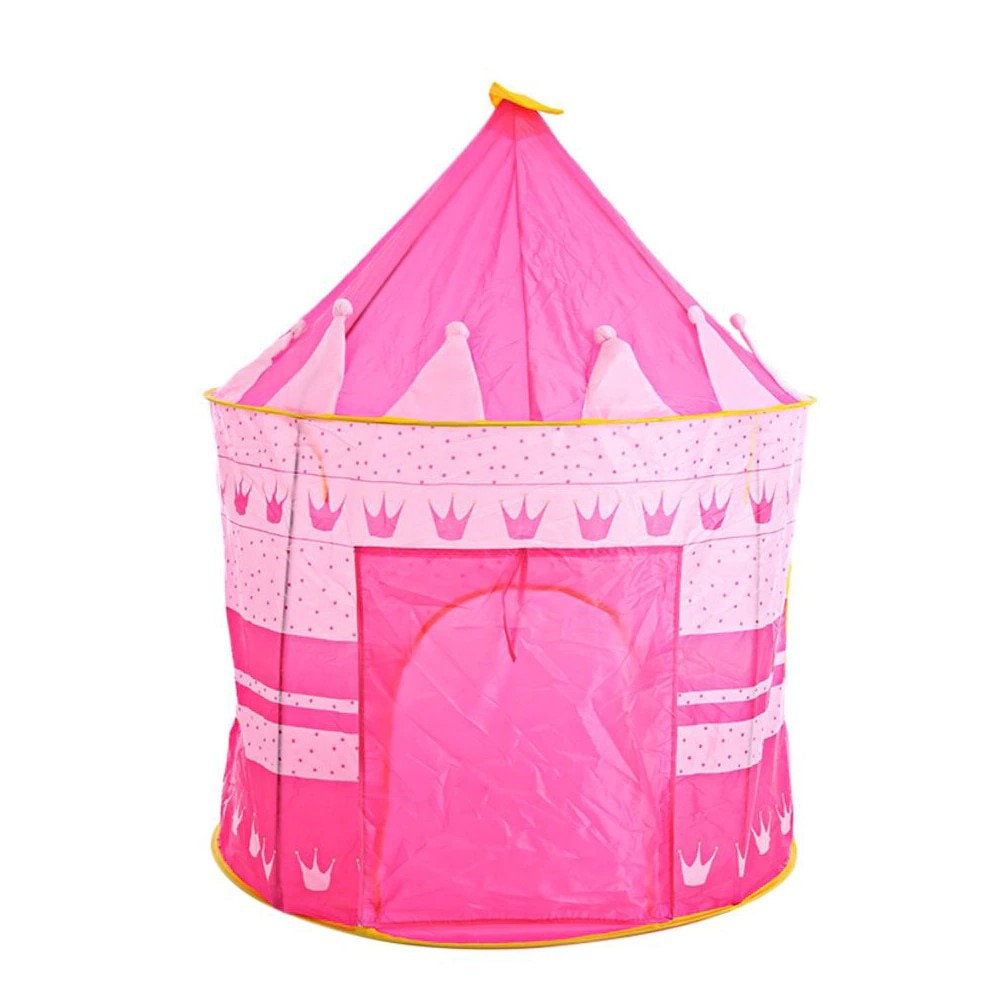 Cort de Joaca pentru Copii, castel printese roz 105 x 135 cm, DARO ...