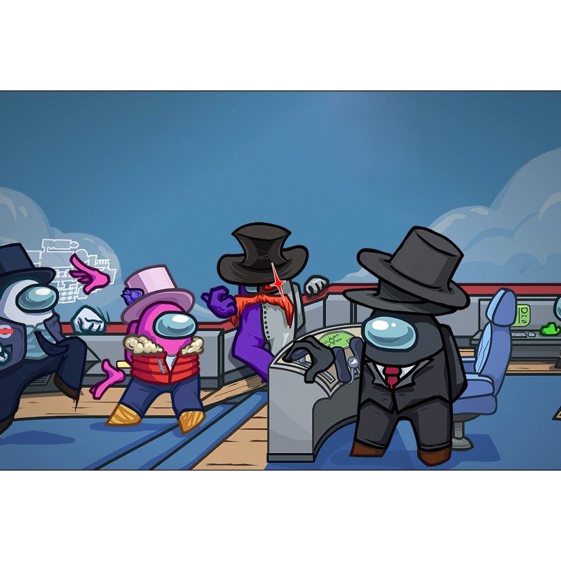 Poster Among Us, 61x90cm, Multicolor - eMAG.ro