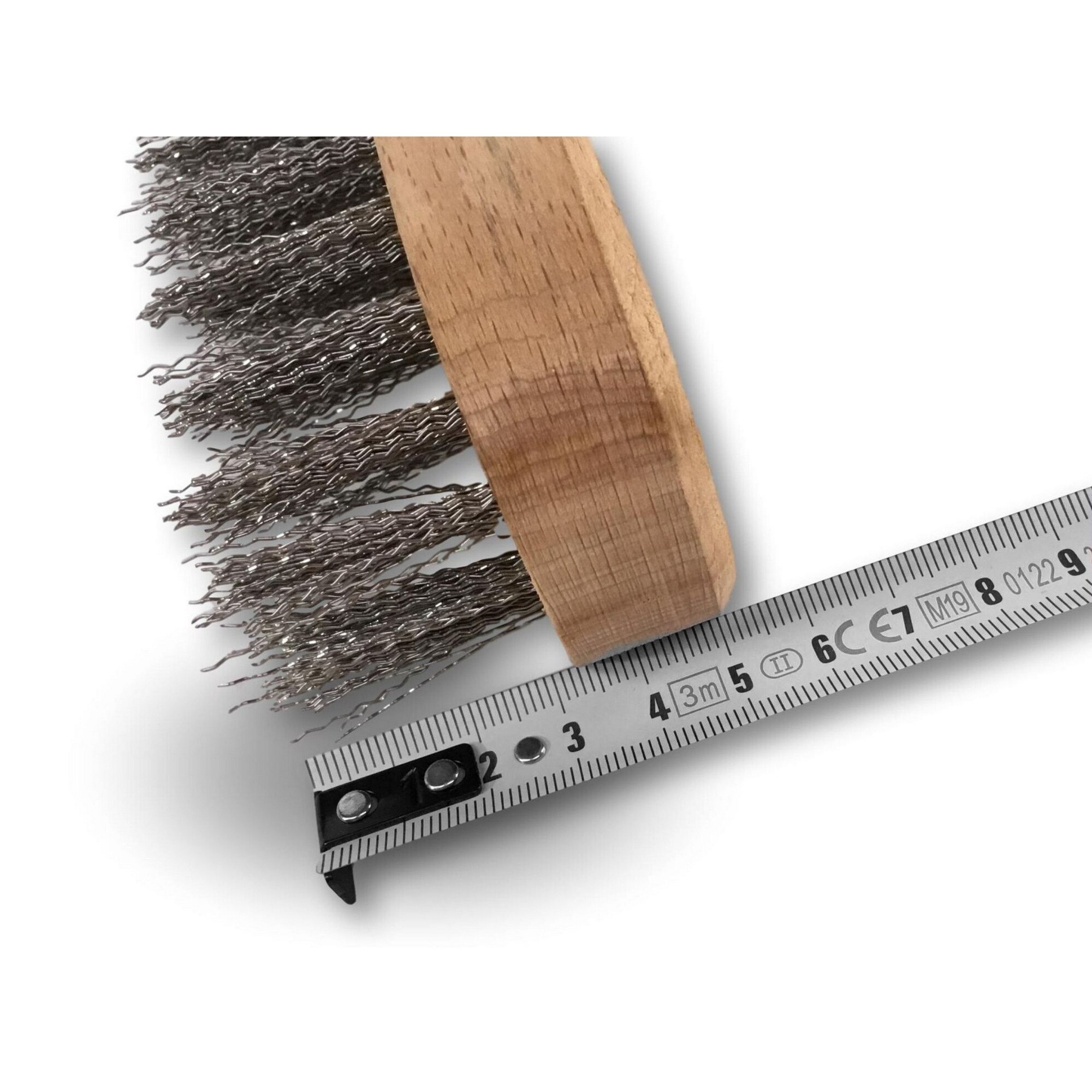 6 db hegedű típusú kefe készlet, 5 soros, rozsdamentes acélhuzal ...