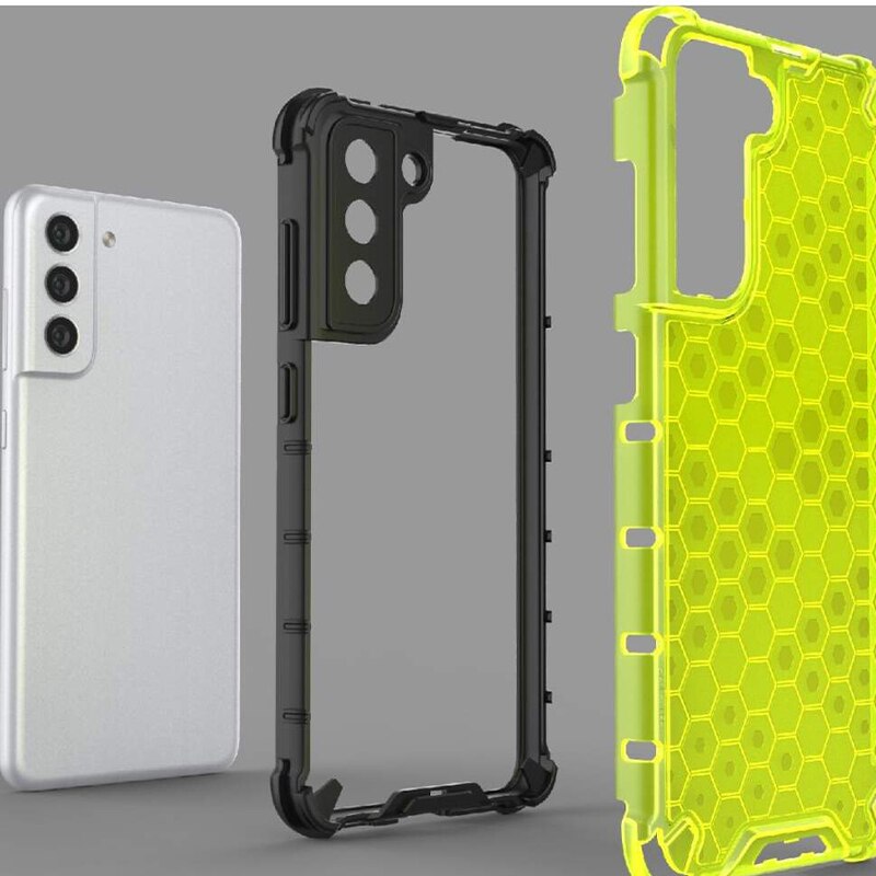 Калъф за Samsung Galaxy S21 FE, Hybrid, Armor Shield, Hexa Gaming ...