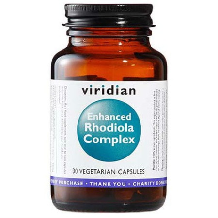 Supliment alimentar Rhodiola Complex, Viridian, 30 de capsule - eMAG.ro