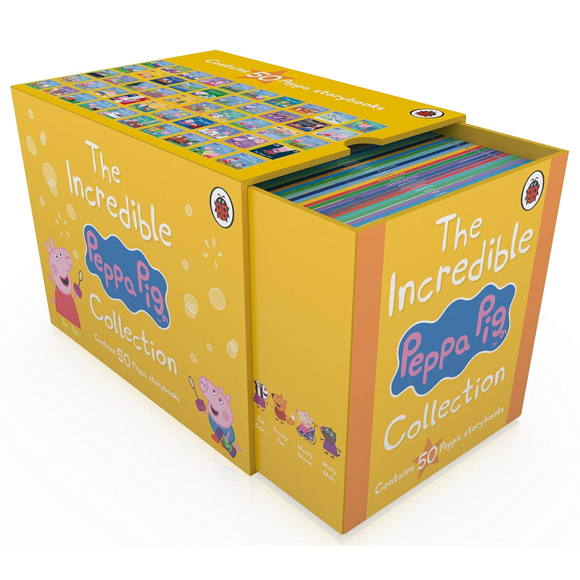 Set The Incredible Peppa Pig Storybooks Collection 50 Books Box - eMAG.ro