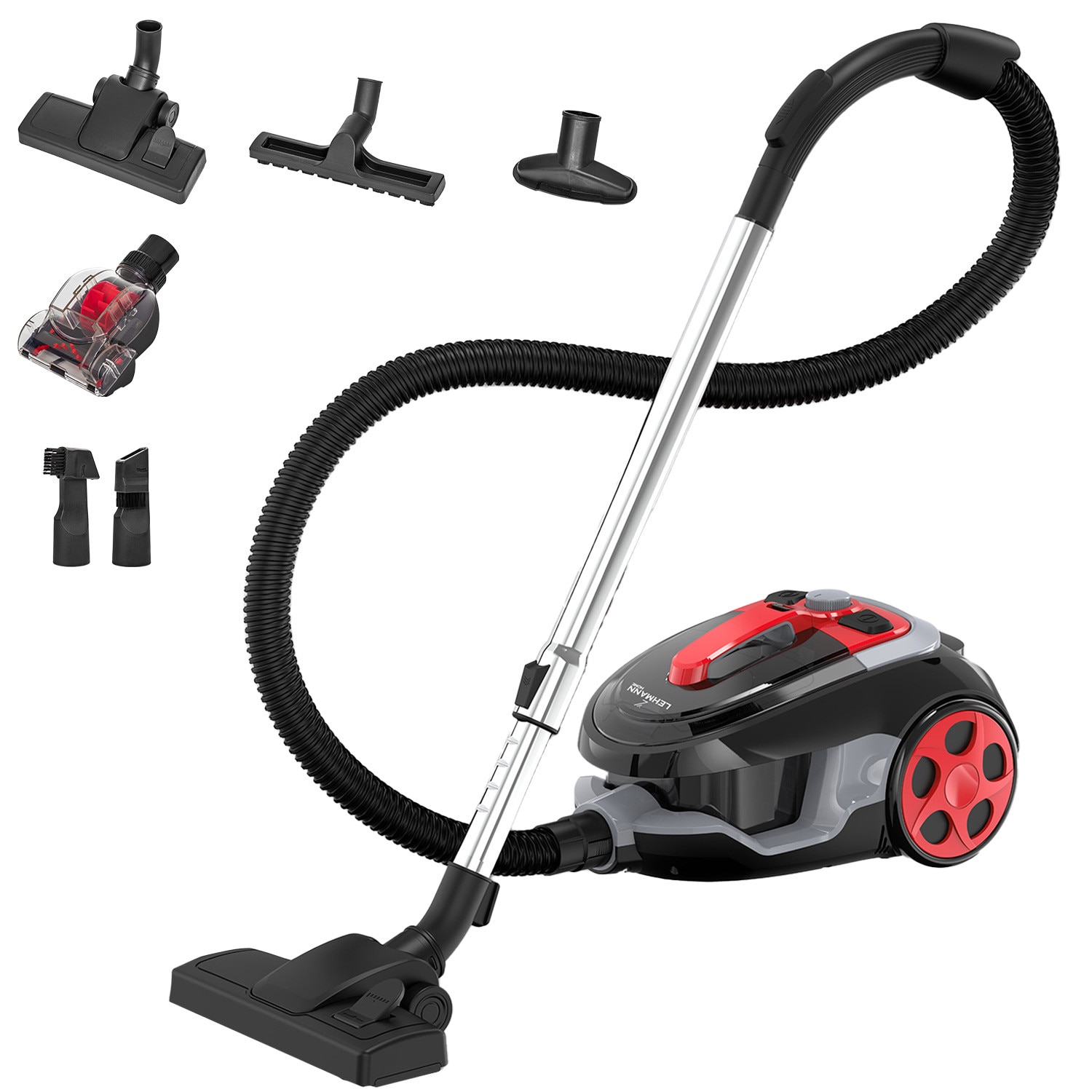 Aspirator Fara Sac, Lehmann Typhoon, Cyclonic, 899 W, Clasa A, Filtru ...