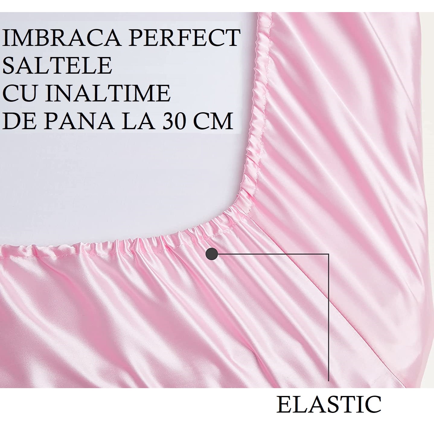 Set lenjerie de pat din satin si set fete pernuta in cutie cadou ...