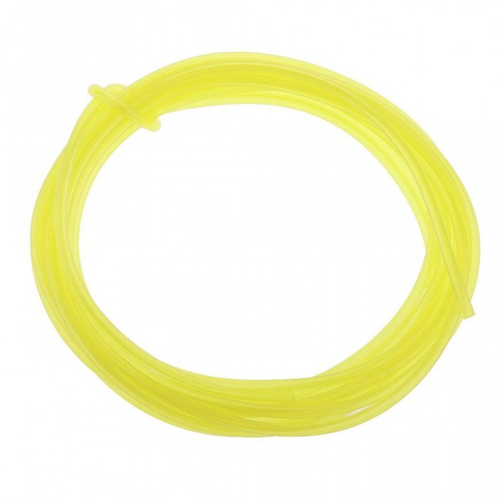 Conducta silicon galben pentru carburant drujba, Terra Motors, 2.5mm x ...