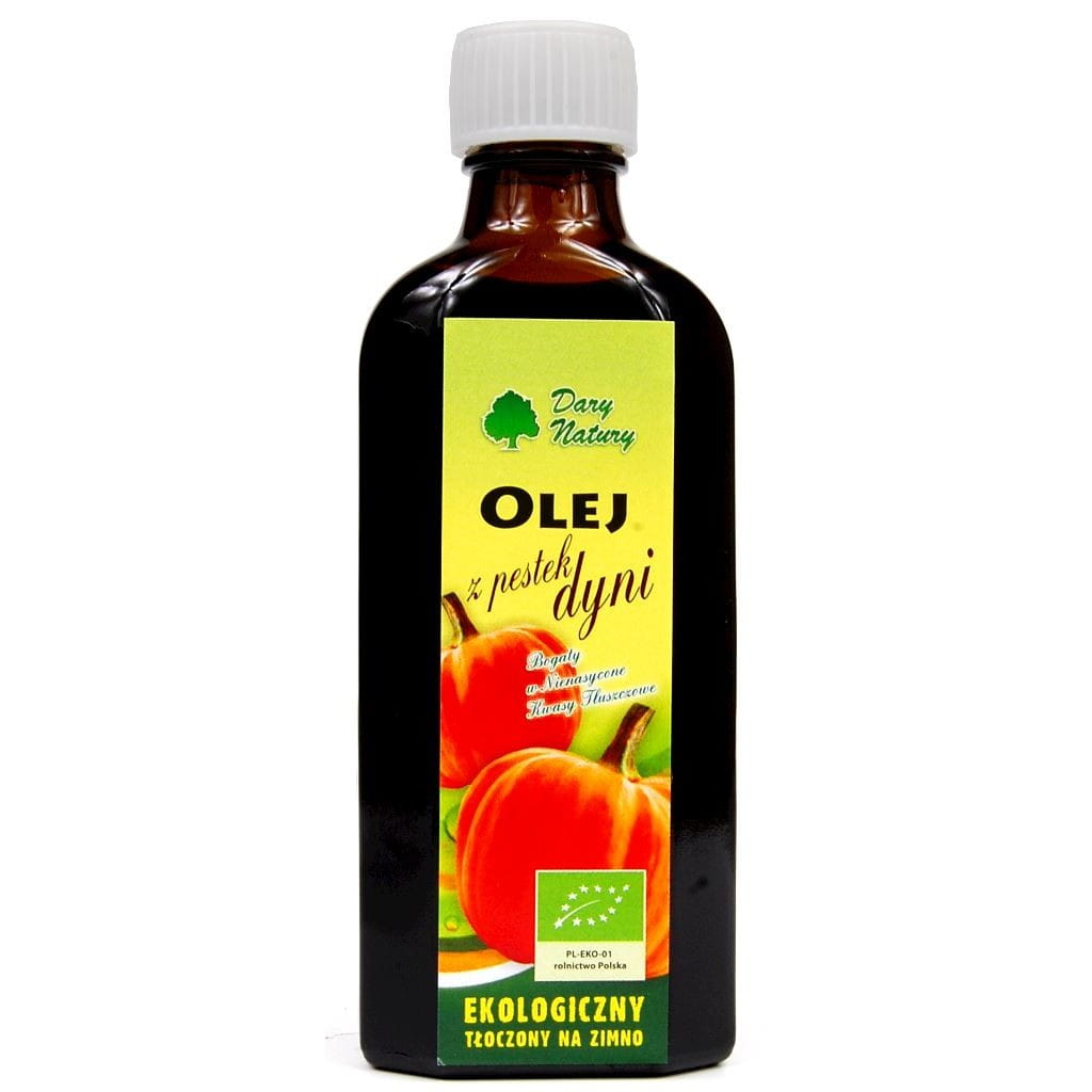 Ulei din seminte de dovleac, Dary Natury, Presat la rece, BIO, 100 ml ...