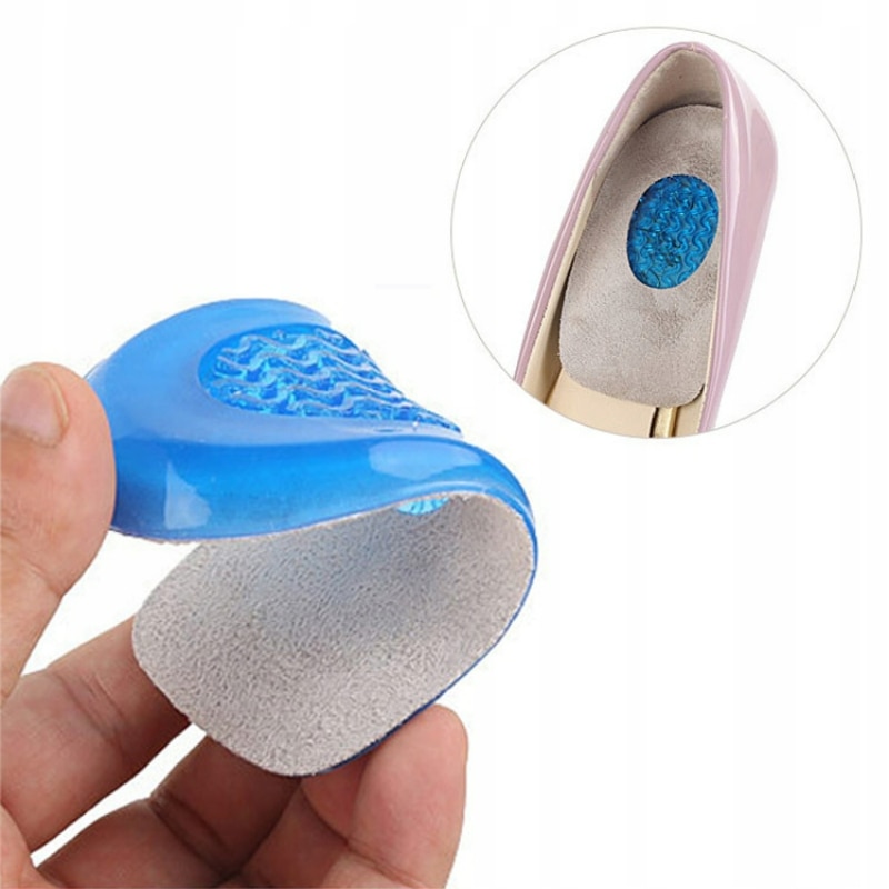 Set 2 bucati tampoane pentru calcai, Foot Love, din gel, N14M ...