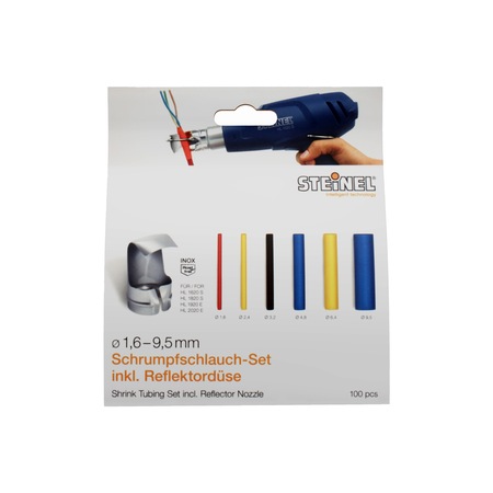 Set 100buc furtun contractil Ø1,6mm - 9,5mm - eMAG.ro