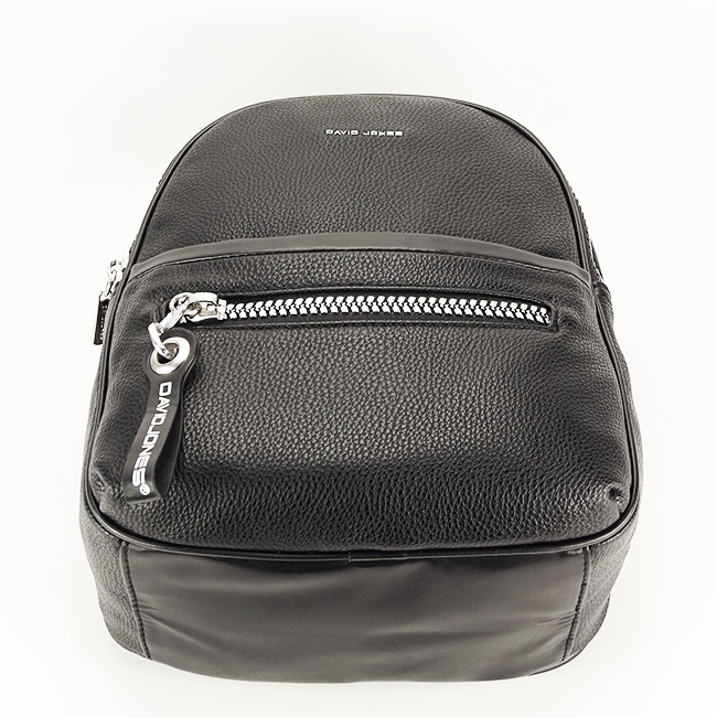 Rucsac mediu David Jones 6704-4 18 Negru Negru - eMAG.ro
