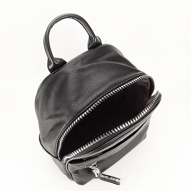 Rucsac mediu David Jones 6704-4 18 Negru Negru - eMAG.ro