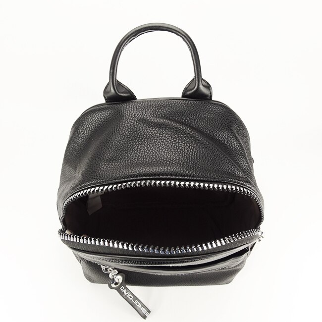 Rucsac mediu David Jones 6704-4 18 Negru Negru - eMAG.ro
