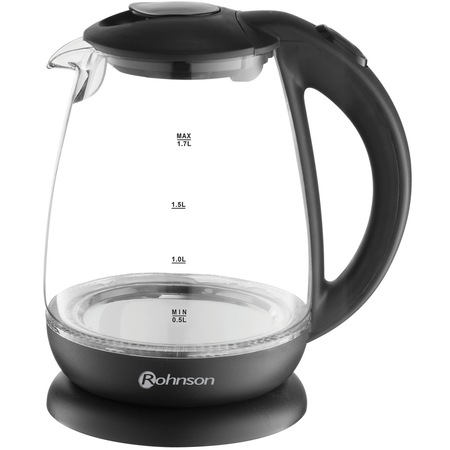 Fierbator Rohnson R783, 2200W, 1.7l, Filtru detasabil, baza 360 ...