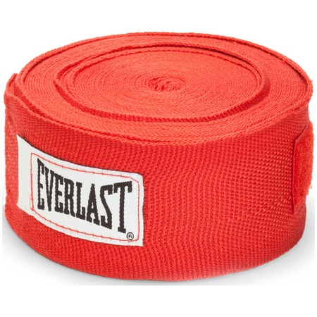 Bandaj box Everlast, 450 cm, rosu - eMAG.ro