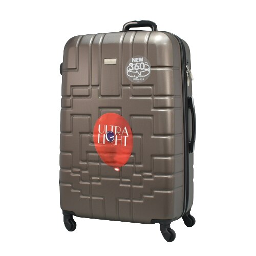 Troler, Perfect line, ABS, 80/31/52 cm, Extender, Maro - eMAG.ro