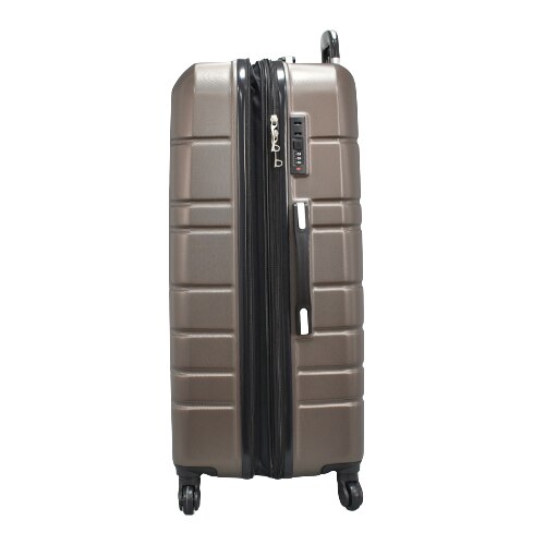 Troler, Perfect line, ABS, 80/31/52 cm, Extender, Maro - eMAG.ro