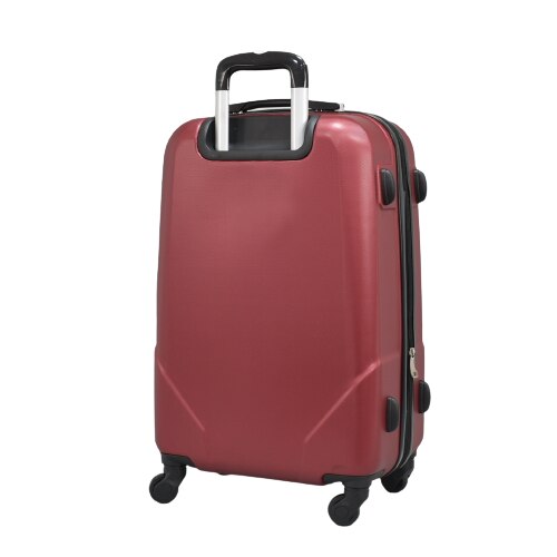 Set trolere, Perfect line, ABS, 75/29/49 cm, Bordeaux - eMAG.ro